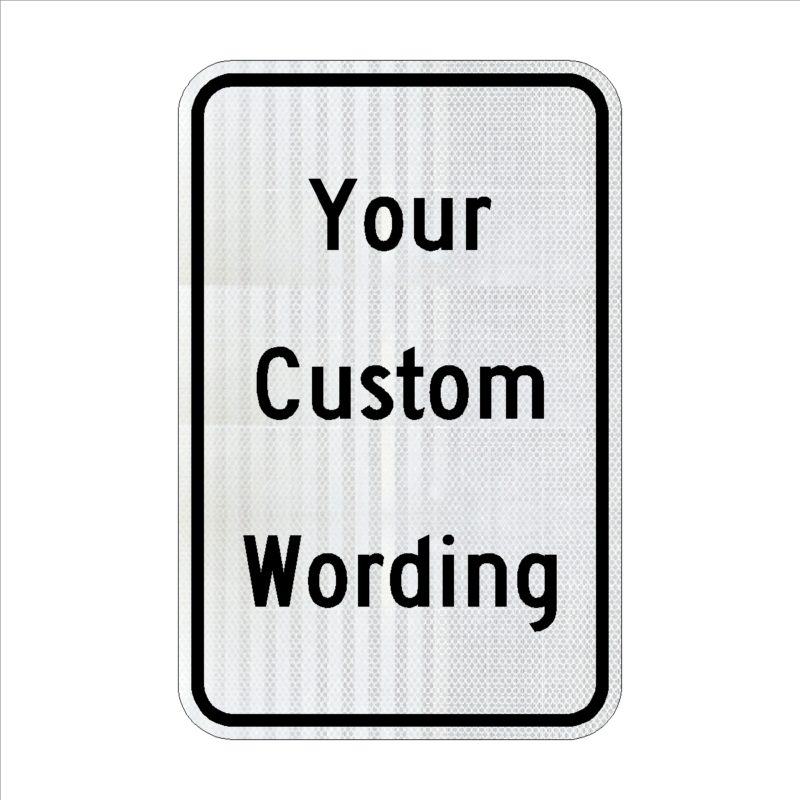 Vertical Custom Signs - Print Plus Designz