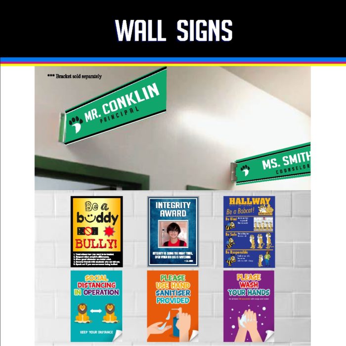Hallway Signs - Print Plus Designz